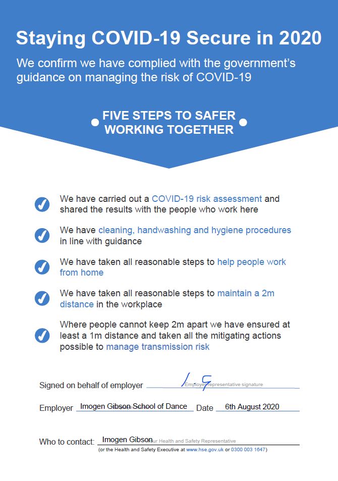 Imogen Gibson School Of Dance